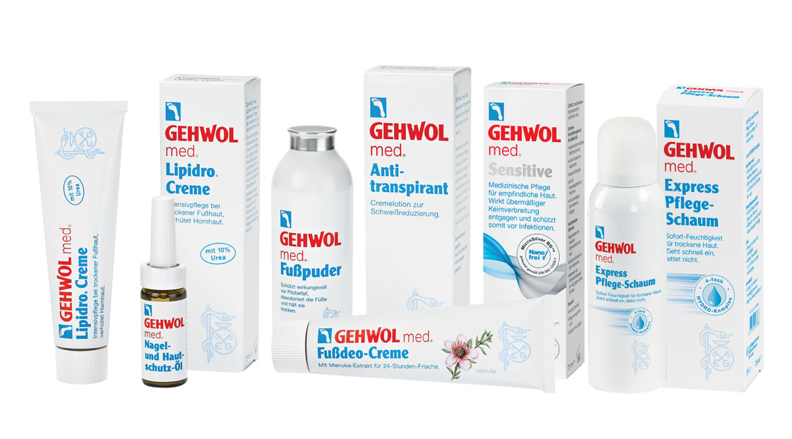 GEHWOL med – Vse za nego nog
